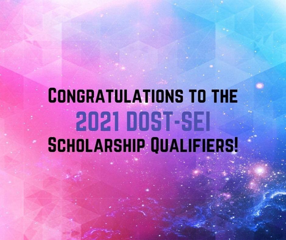 2021 DOST-SEI Scholarship Qualifiers - ExperienceNegros